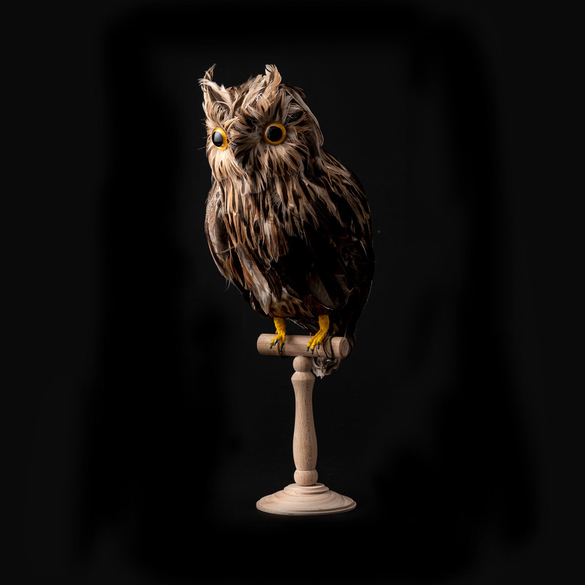 ARTIFICIAL BIRDS Owl Brown / Large – PUEBCO EUROPE